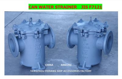 China CAN WATER FILTERS 5K-150 S-TYPE-CAN WATER STRAINER5K-150 S-TYPE JIS F7121 BODY-CAST IRON FILTER-STAINLESS STEEL for sale