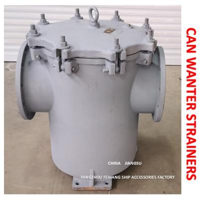 China CAN WATER FILTERS 5K-350A S-TYPE-CAN WATER STRAINER5K-350A S-TYPE JIS F7121 BODY-CAST IRON FILTER-STAINLESS STEEL for sale