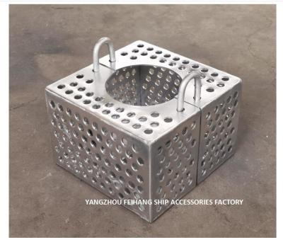 China MARINE FILTER BOXES FOR SEWAGE WELL COMPARTMENT FH-150A  JIS F7206- MARINE STEEL PLATE BILGE WATER FILTER BOX for sale
