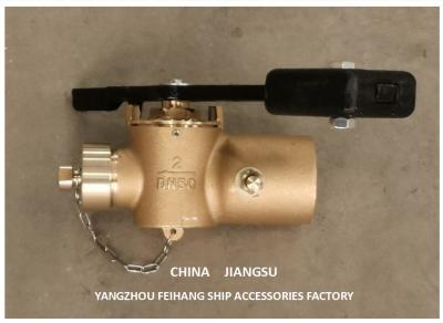 China Bronze Depth Sounding Self-Closing Valve For Sunken Cabin Dn50 Cb/T3778-99  Material-Bronze With Counterweight for sale