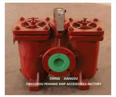 China Double Oil Filter, Size 50, Cast Iron. Mesh 60 Model As50 Cb/T425-94 for sale