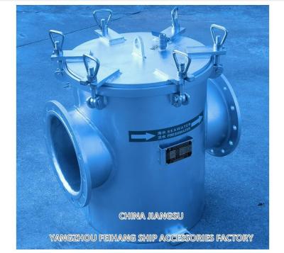 China China Supper AS250 CB/T497-1994 Marine Coarse Water Filter & Sea Water Filter Carbon Steel Galvanized Body, Stainless St for sale