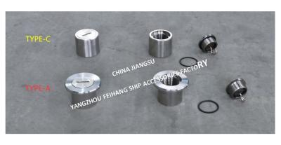 Sounding Tubes-Sounding Pipe Head With Stainless Steel Body And Stainless Steel Plug with square or rectangular holes
