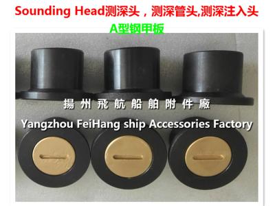 China A40 CB/T3778-99 Marine Sounding Head Brass 40mm for Tank Level Measurement for sale