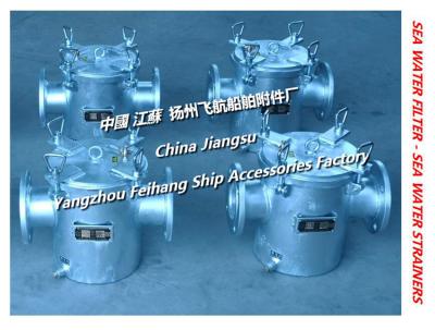 Daily fresh water pump inlet suction filter / suction crude water filter AS100 CB/T497-2012
