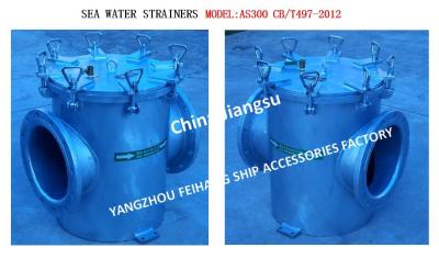 China FH-AS300 Straight-Through Suction Coarse Water Filter-Single-Connection Straight-Through Seawater Filter CB/T497-2012 for sale