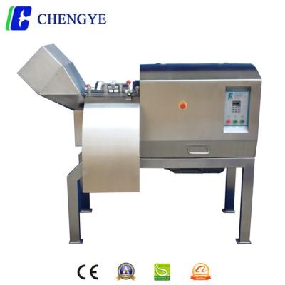 China CE Frozen Meat Cube Cutter Pork Meat Cutting Machine, Electric Pork Dicer, Frozen Pork Cutter for sale