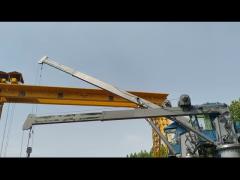 Remote Control  Knuckle Boom Marine Deck Crane 10ton Customized
