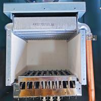 China Stepless Frequency Conversion Wall Mounted Gas Combi Boiler 24kW White Shell for sale