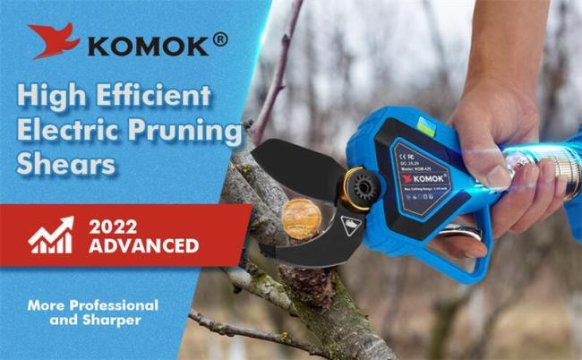 komok electric pruning shears