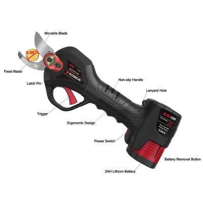 Cina tagli di potatura elettrici di 16.8V 25mm, potatrici senza cordone del giardino per la guarnizione del frutteto in vendita