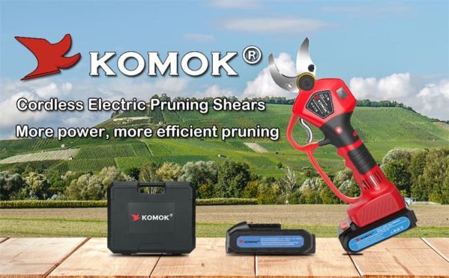 cordless electric pruning shears
