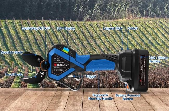 cordless pruner shears
