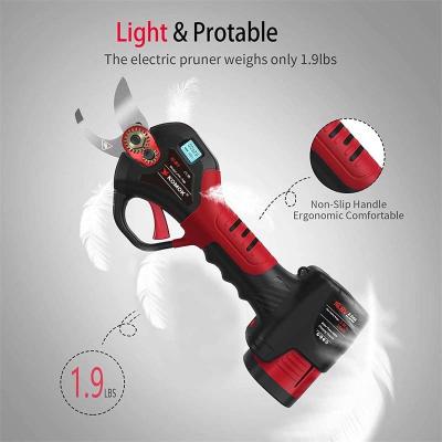 Cina La potatura senza cordone del giardino dell'esposizione di LED tosa 16.8V con 2 batterie ricaricabili 2Ah in vendita