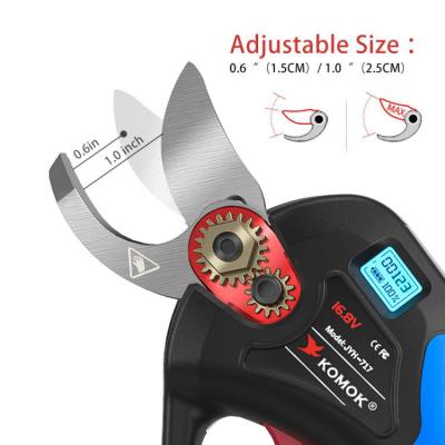 China Draadloze Elektrische Boomtak Pruner 25mm met LCD het Vertoningsscherm Te koop