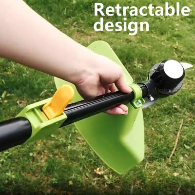 China 21V tuingras elektrische grastrimmer met antislip telescopisch handvat Te koop
