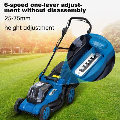 Cina Falciatrice da giardino elettrica di spinta senza cordone pieghevole con il Bagger 45L in vendita