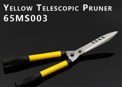 China 65 # mangaanstaal tuinieren handgereedschap, telescopische stalen heggenschaar voor trimmen Te koop