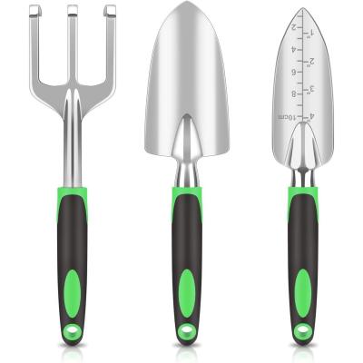 Cina 3 pezzi Strumenti manuali da giardinaggio resistenti Lega di alluminio pesante in vendita