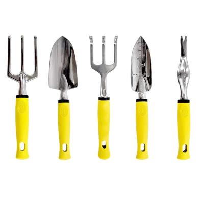 Cina Metal Mini Garden Tool Set For Plants Flower Pot Cactus Vegetables Succulent Digging Weeding in vendita