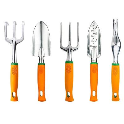 Cina Metal Mini Garden Tool Set For Plants Flower Pot Cactus Vegetables Succulent Digging Weeding in vendita