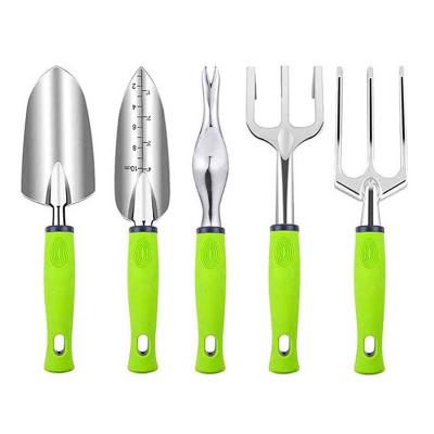 Cina Metal Mini Garden Tool Set For Plants Flower Pot Cactus Vegetables Succulent Digging Weeding in vendita