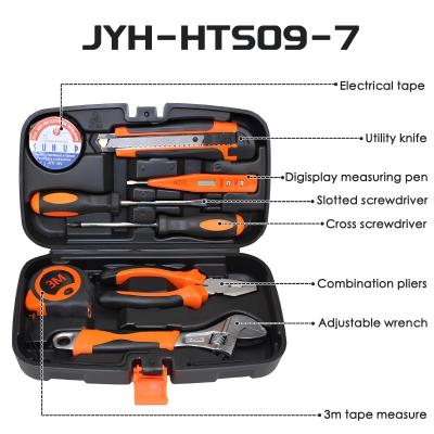 Cina JYH-HTS09-7 combinazione cacciavite chiave meccanica riparazione manuale kit di pedaggio box set in vendita