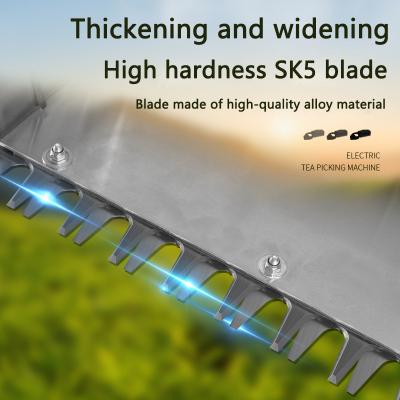 China Portable electric tea picker Outdoor small lithium battery crop hedge trimmer Single head tea picker à venda