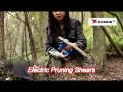 Cordless Lithium Pruning Shears Adjustable Thick Rechargeable Portable Garden Pruning Tools
