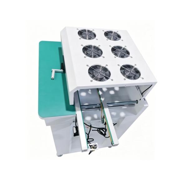 Quality Flat Belt SMT PCB Conveyor Variable speed control 650mm Width Docking Table for sale