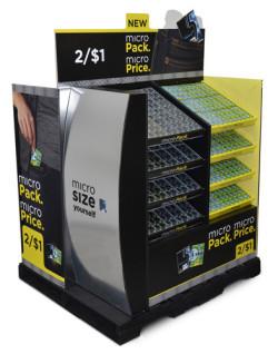 China Tratamento UV recicl amigável da exposição da pálete do cartão ondulado de Eco à venda