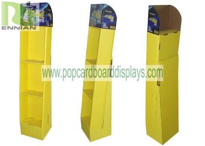 中国 クリーニング プロダクトのための Foldable 印刷 POP のボール紙の陳列台 販売のため