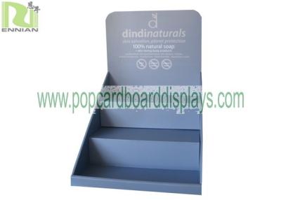 Cina Esposizioni del contatore del cartone ondulato, scatola di presentazione del cartone per sapone in vendita