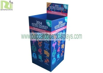 Cina Laminazione uv del cartone dello scarico dell'esposizione variopinta del recipiente per la mostra in vendita