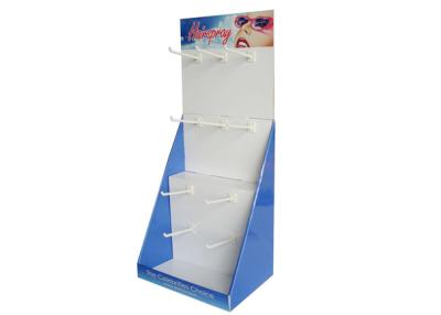 Cina Bianco cartone Counter display stand ENCD029 per appendere tasti o pubblicità in vendita