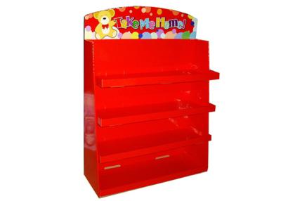 Cina Cartone ENFD016 Displays piano piano rosso cartone Display stand in vendita