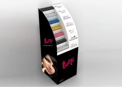 China Maquillaje de visualización de cartón corrugado cajas ENTD007 con recubrimiento UV para mujeres de compras en venta