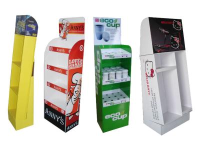 Cina Titolari di colorato Pop cartone piano Displays promozionali personalizzati con forte struttura in vendita