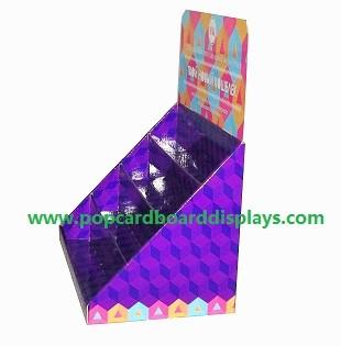 Cina Contenitore per esposizione portatile della scatola di presentazione del deposito dell'esposizione del contatore del cartone delle cartoline d'auguri in vendita