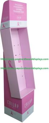 Cina Esposizione di Pegboard di vendita al dettaglio di schiocco degli accessori delle esposizioni di pavimento del cartone dei ganci in vendita