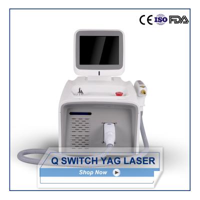 China Professional 1064nm Q Switch Tattoo Removal Yag Laser  Age Pigmentation Removal Machine for sale