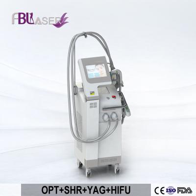 China 6 in 1 Multifunctional Beauty Salon Device Hifu Face Lifting Vaginal Tithen IPL Hair Removal Machine for sale