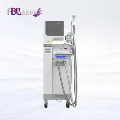 China IPL+808nm Diode Laser Hair Removal IPL Epilator Hair Removal Microneedle RF Wrinkle Removal for Salon Use for sale