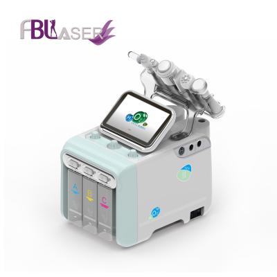 China Hot Sale Skin Rejuvenation H2 O2 BUBBLE Oxygen Water Hydra Dermabrasion Facial Peel Machine for sale