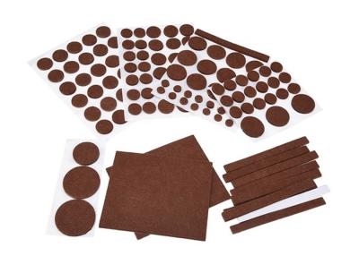 China Heavy Duty Self Adhesive Felt Pads , Felt Furniture Protectors Noise Reduction for sale