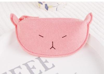 China Projeto levando fácil do zíper da bolsa 7*13 Cm da moeda de feltro do tamanho moderado à venda