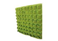 Quality Indoor 36 Pockets Vertical Wall Green Felt Plant Grow Bag For Flower Vegetable for sale