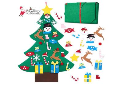 Cina l'albero di Natale del feltro di 3ft Diy con 26 pc orna la decorazione della parete in vendita