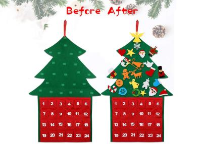 Cina Il calendario 29Pcs di conto alla rovescia orna le decorazioni ritenute di Natale in vendita