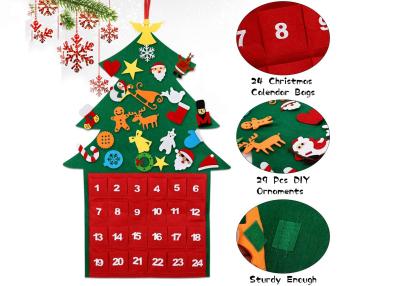 Cina Il calendario 29Pcs di conto alla rovescia orna le decorazioni ritenute di Natale in vendita